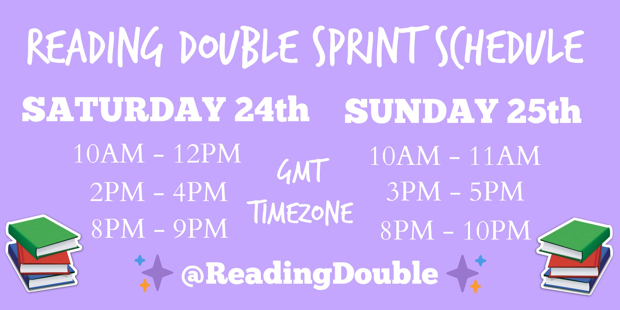 Reading Double: TBR & Sprint Times – Heart Full of Books